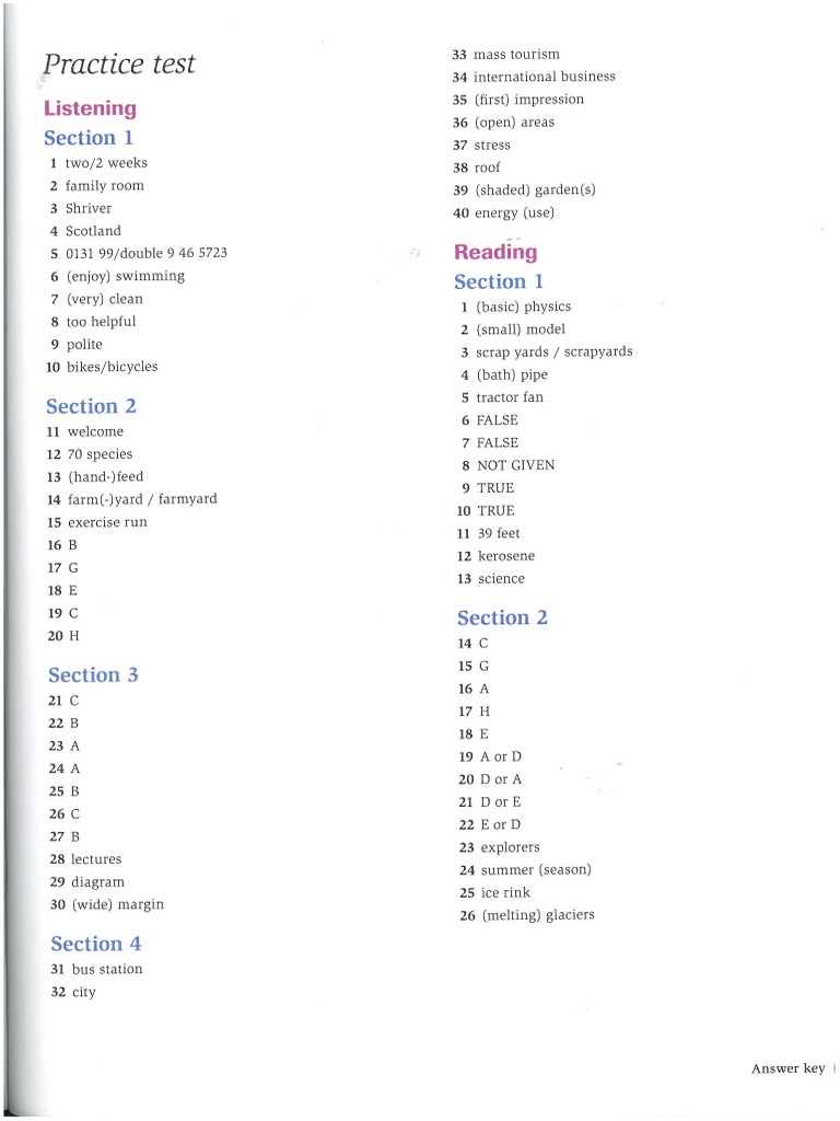 E3 - WS 3-4 Key | PDF