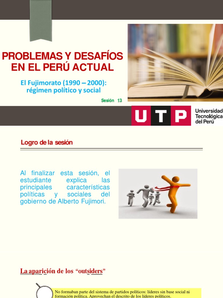 Sesión 13 PPT Fujimorato Aspectos Politicos | PDF