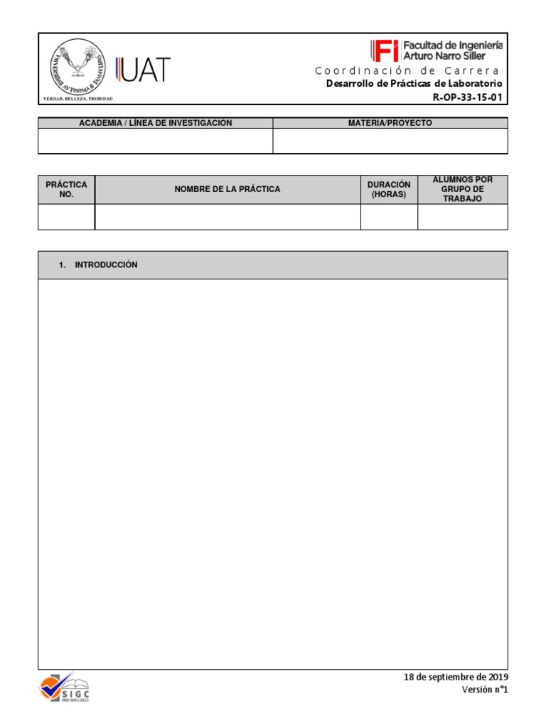 Formato Laboratorios UAT | PDF