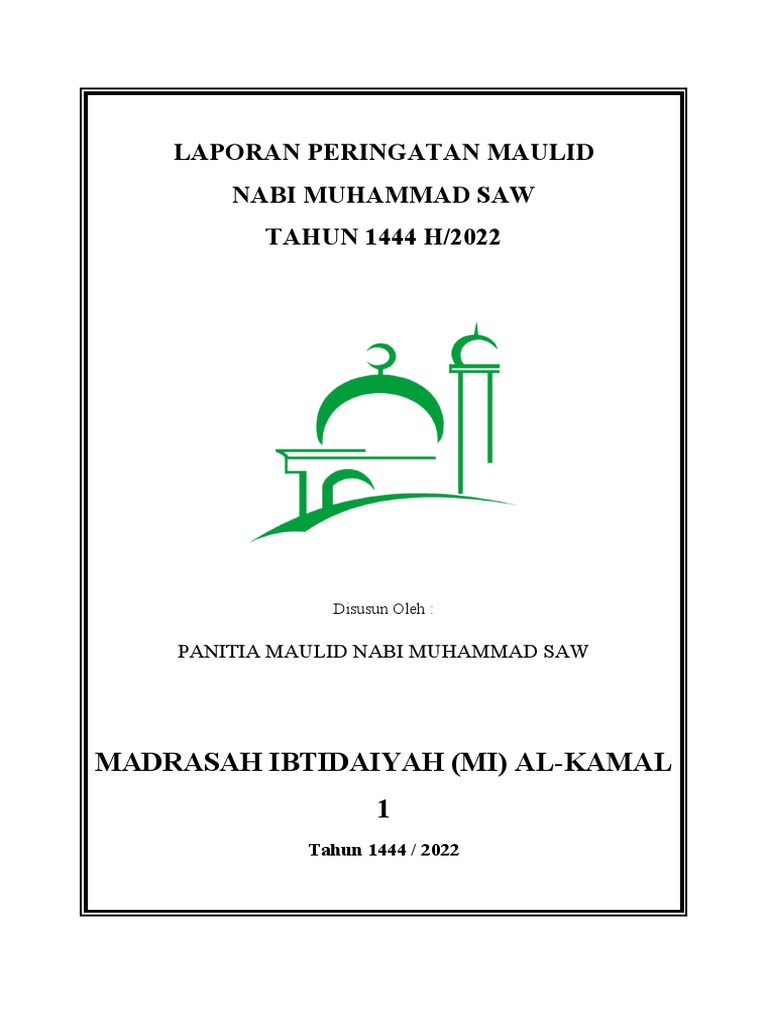 Contoh Laporan Kegiatan Keagamaan | PDF | Karier & Perkembangan