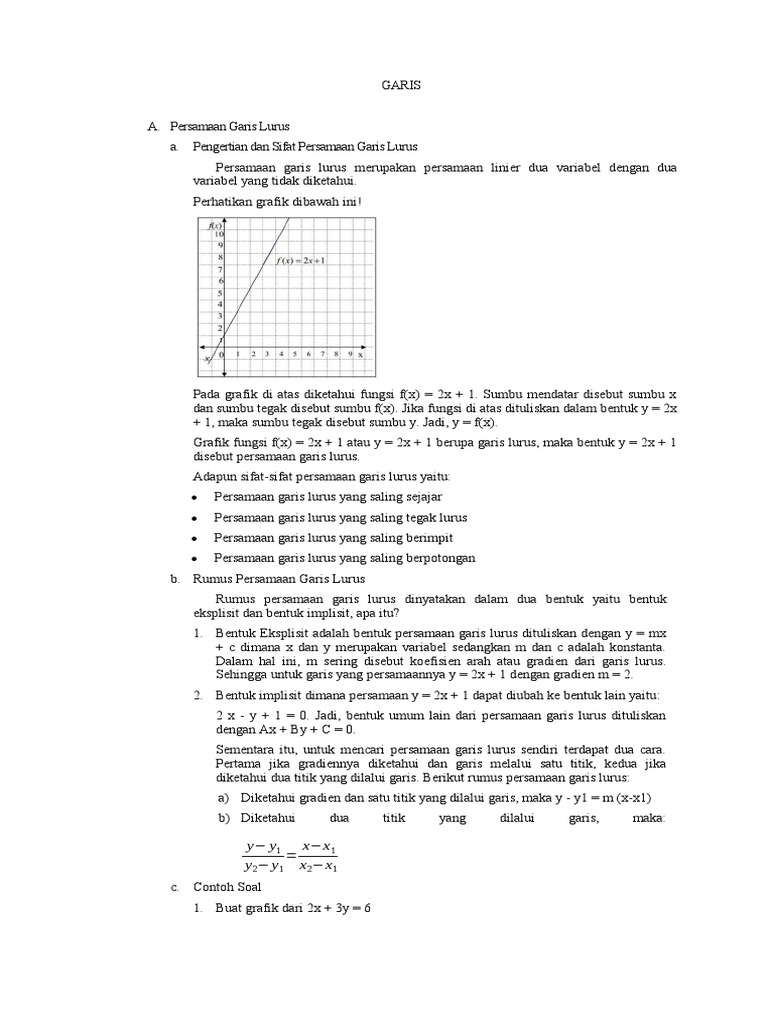 Garis | PDF