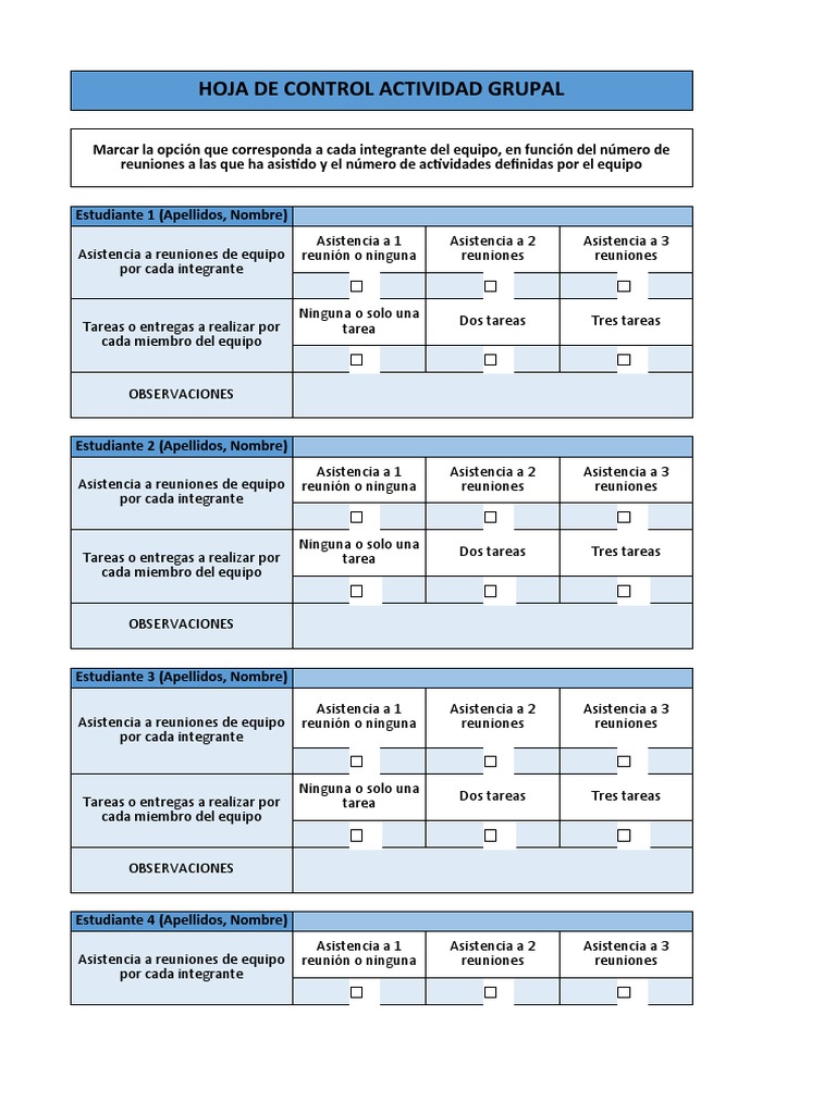 Oct21 Hoja de Control | PDF