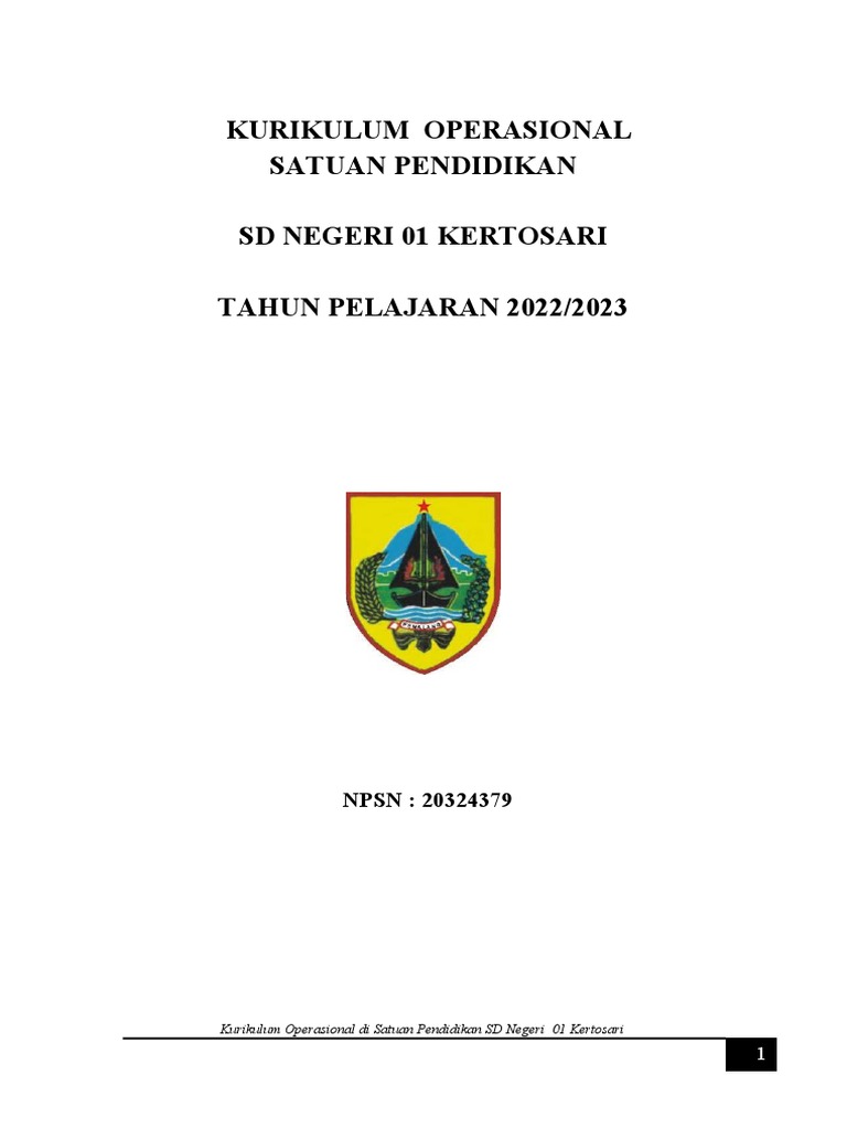 Kosp SDN 01 Samong Terpisah | PDF