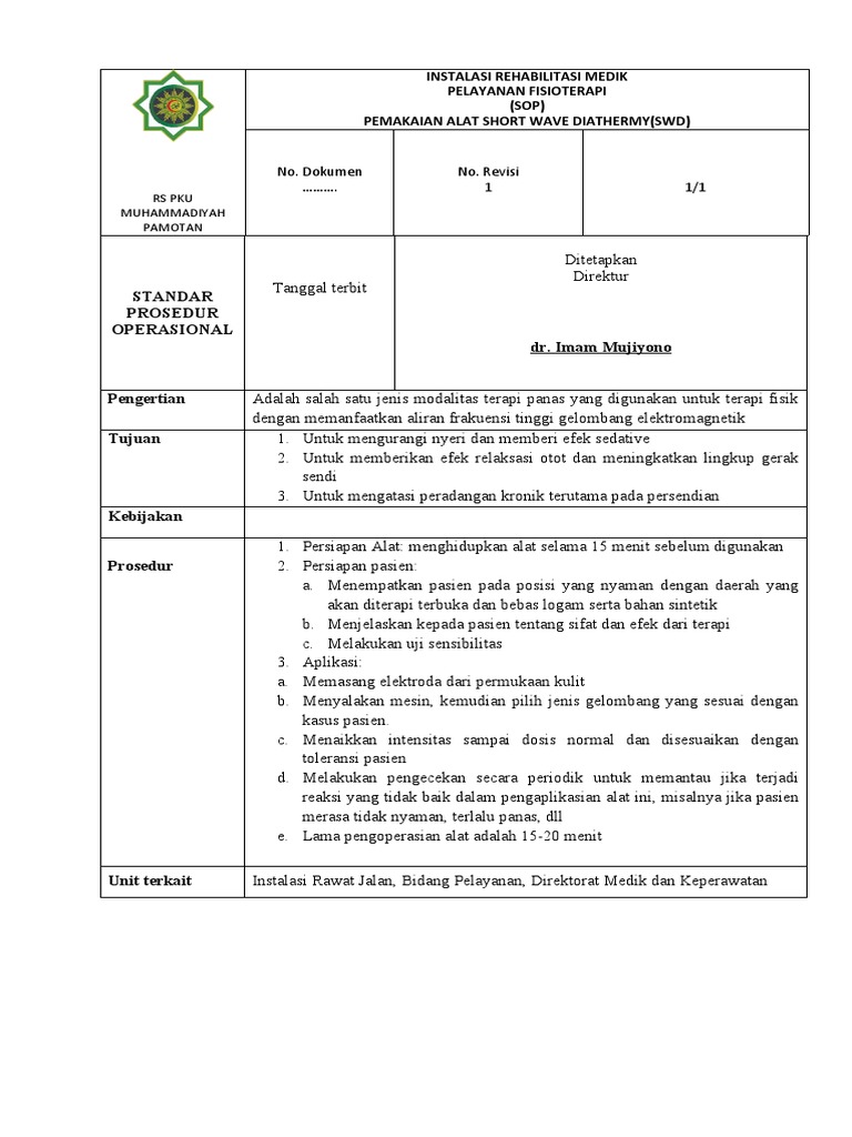 Sop SWD | PDF | Sains & Matematika
