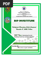 Program For Investiture Tagalog Version Script and Spiel 1 | PDF