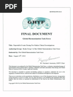 GHTF SC n2r12 100421 GHTF Roles and Responsibilities | PDF | Committee