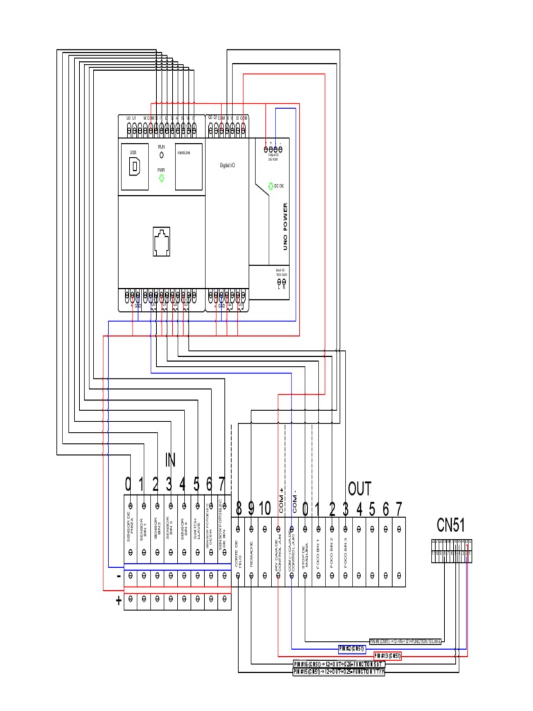 Diagrama Electrico PLC | PDF