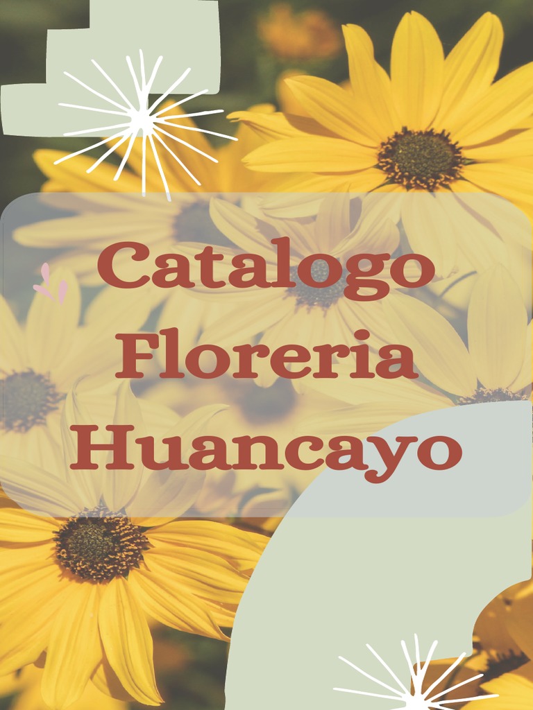Catalogo Floreria Huancayo | PDF