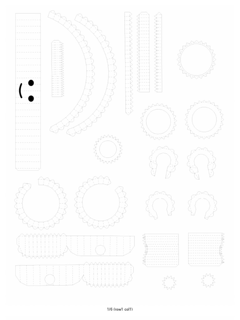 Lego Man Paper Craft | PDF