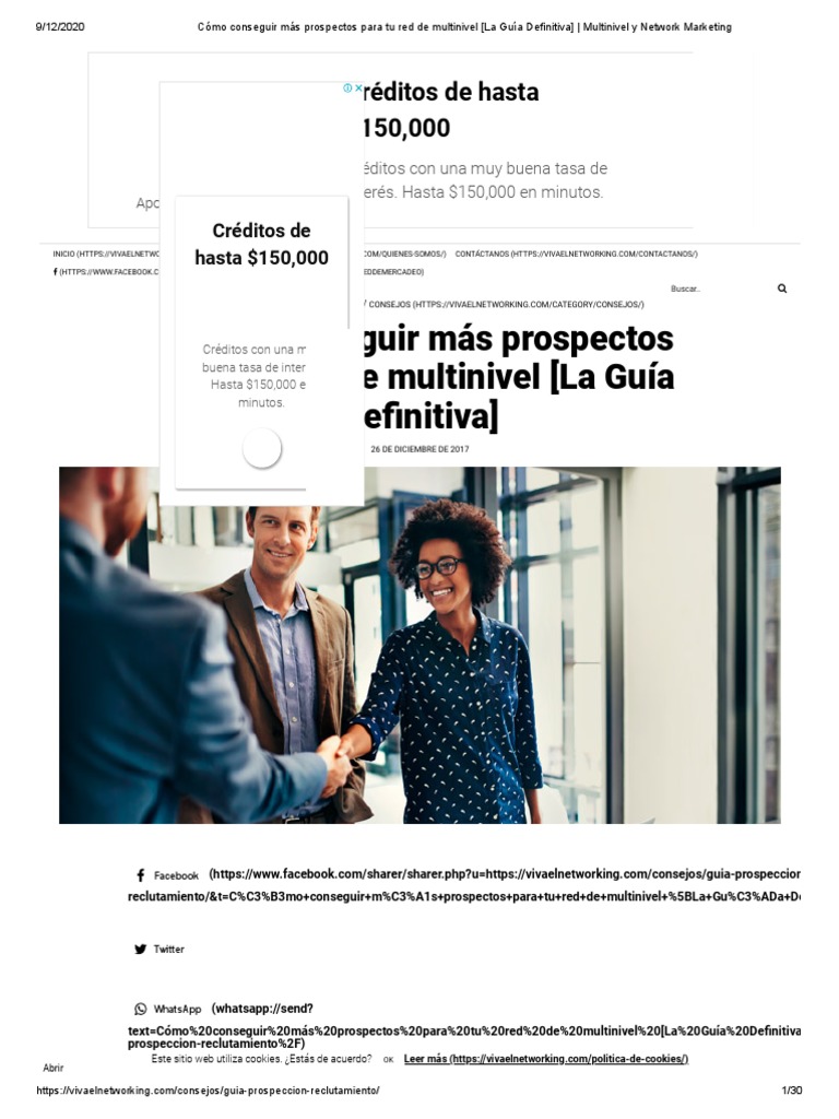 Cómo Conseguir Más Prospectos para Tu Red de Multinivel (La Guía ...