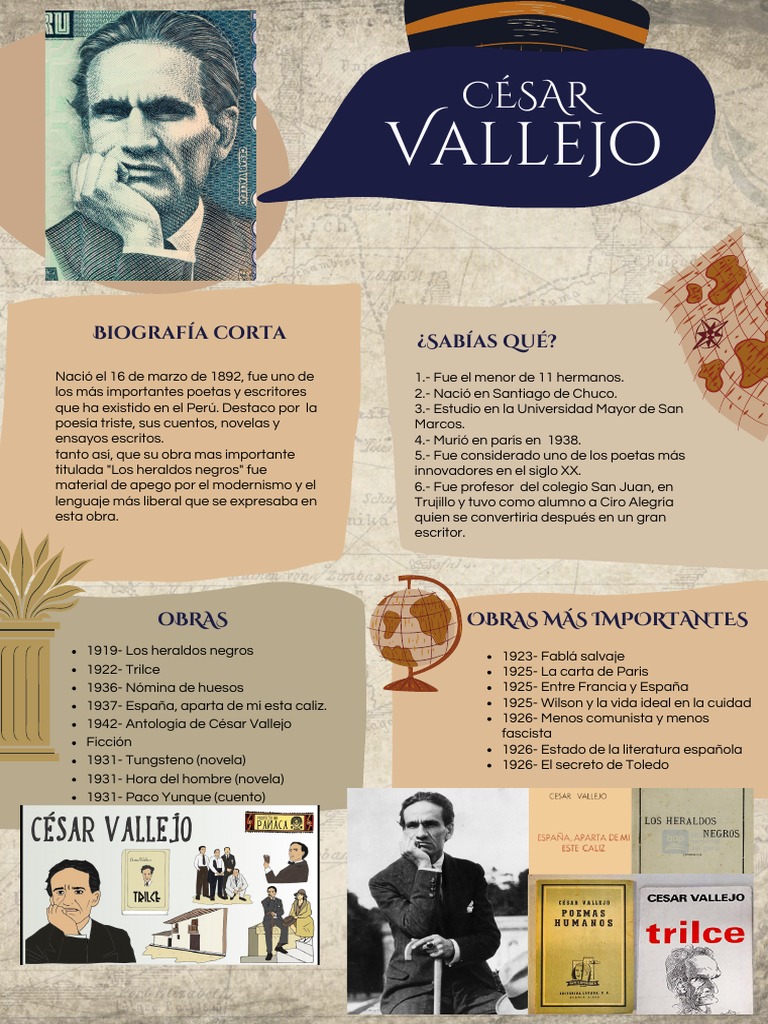 INFOGRAFÍA DE CESAR VALLEJO | PDF