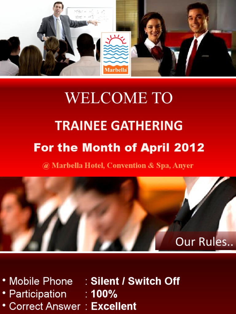 Trainee Gathering | PDF