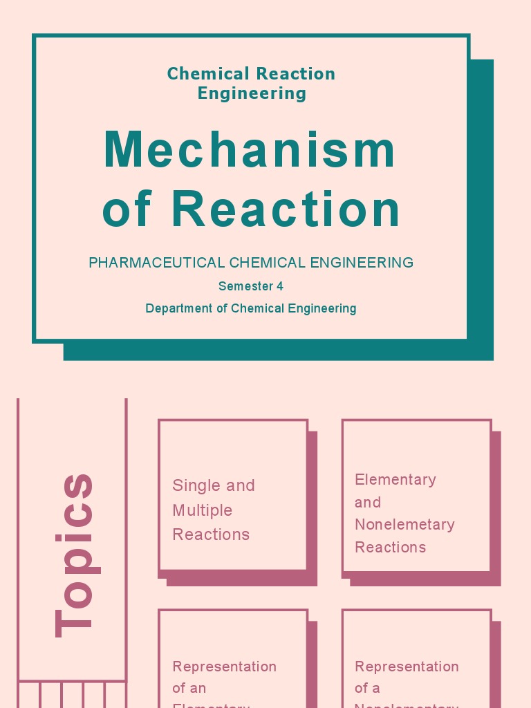Reaction Mechanism | PDF | Reaction Rate | Chemical Reactions Reaction Mechanism | PDF | Reaction Rate | Chemical Reactions