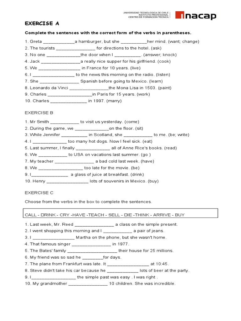 III - 4 - Simple Past | PDF