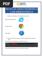 Acceso a Cursos en Brightspace ETAC | PDF