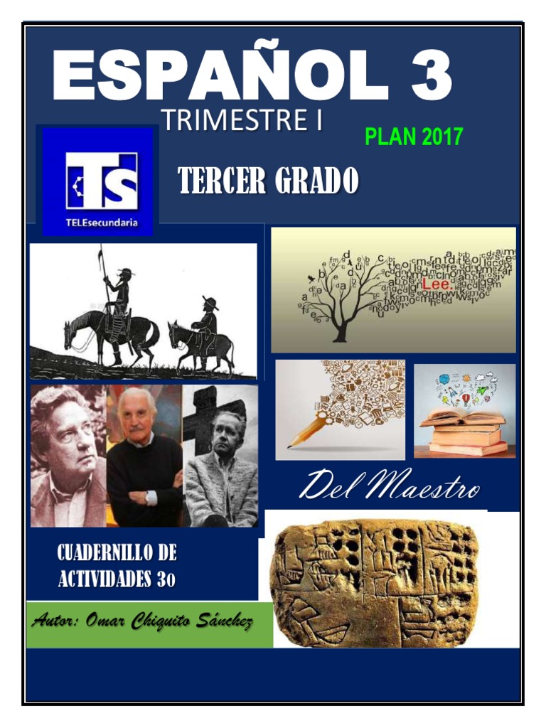 3o 1t Maestro Español Cuaderno de Actividades | PDF | Narración ...