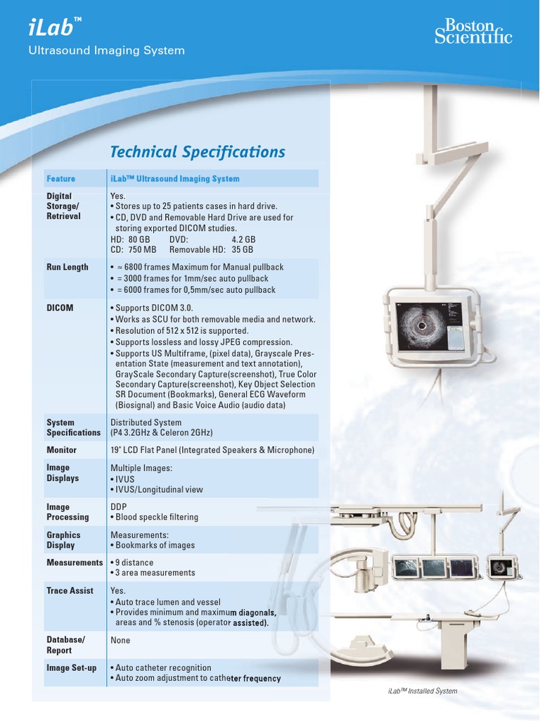 Ivus Ilab Specificationsheet dincar2347EA | PDF
