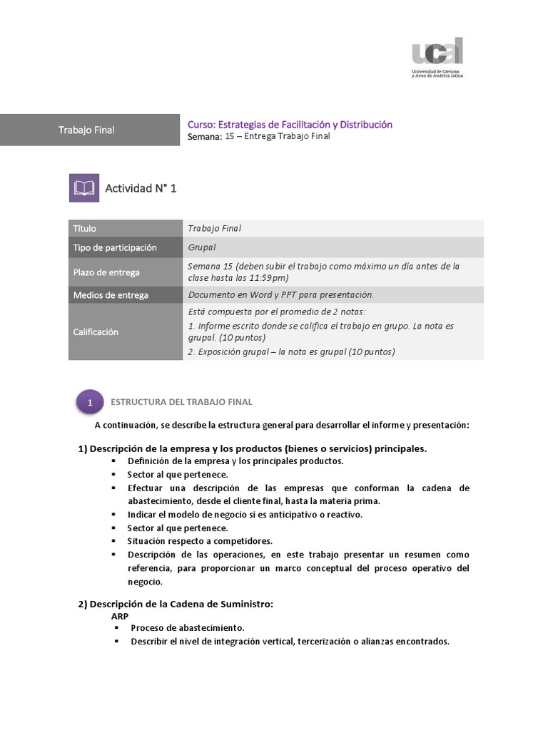 Trabajo Final - Canales de Distribución | PDF | Marketing | Gestión de ... Trabajo Final - Canales de Distribución | PDF | Marketing | Gestión de ...