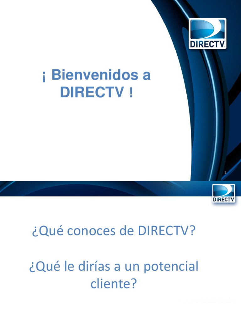 1 Servicio Directv | PDF | Direc Tv | Televisión