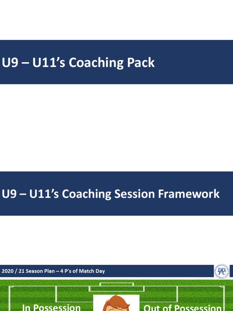 U9 - U11s Coaching Session Pack v1 PDF | PDF | Association Football | Defender (Association ...