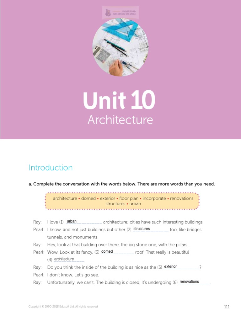 Workbook Unit 10 | PDF | Shopping Mall | Bedroom