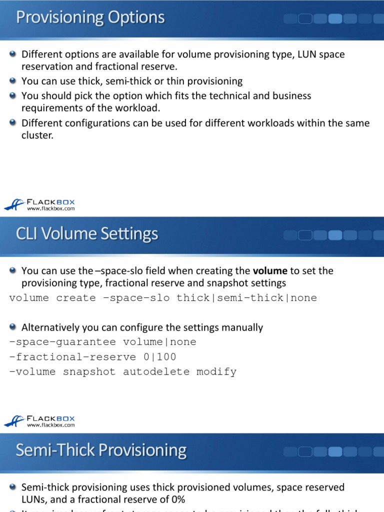 16-06 SAN Thin Provisioning Settings | PDF | Computer Data | Software Engineering