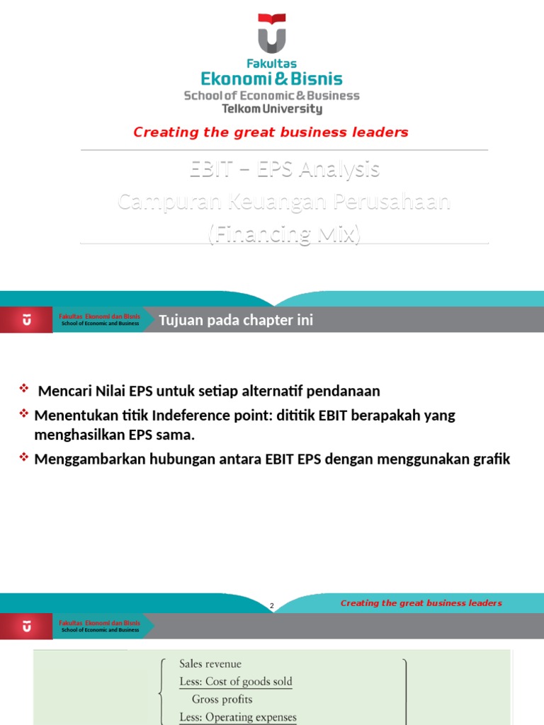 Pertemuan 11 EBIT-EPS Analysis4 | PDF