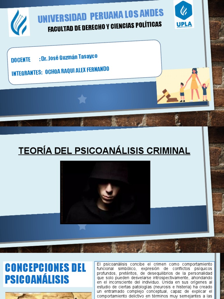 Psicoanálisis Criminal y Freud | PDF