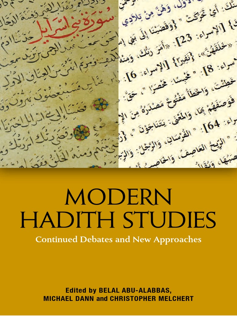 The Press in The Middle East and North Africa,: Modern Hadith Studies ...