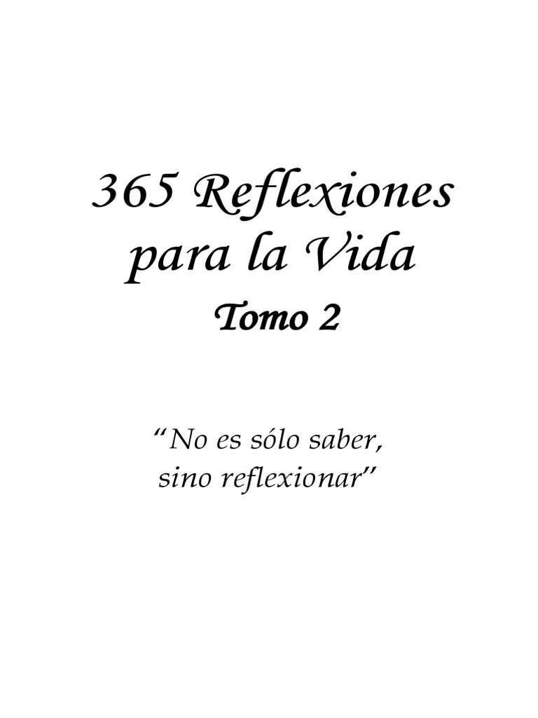 Libro Reflexiones Corregido Final Tomo 2 para Mensajes | PDF