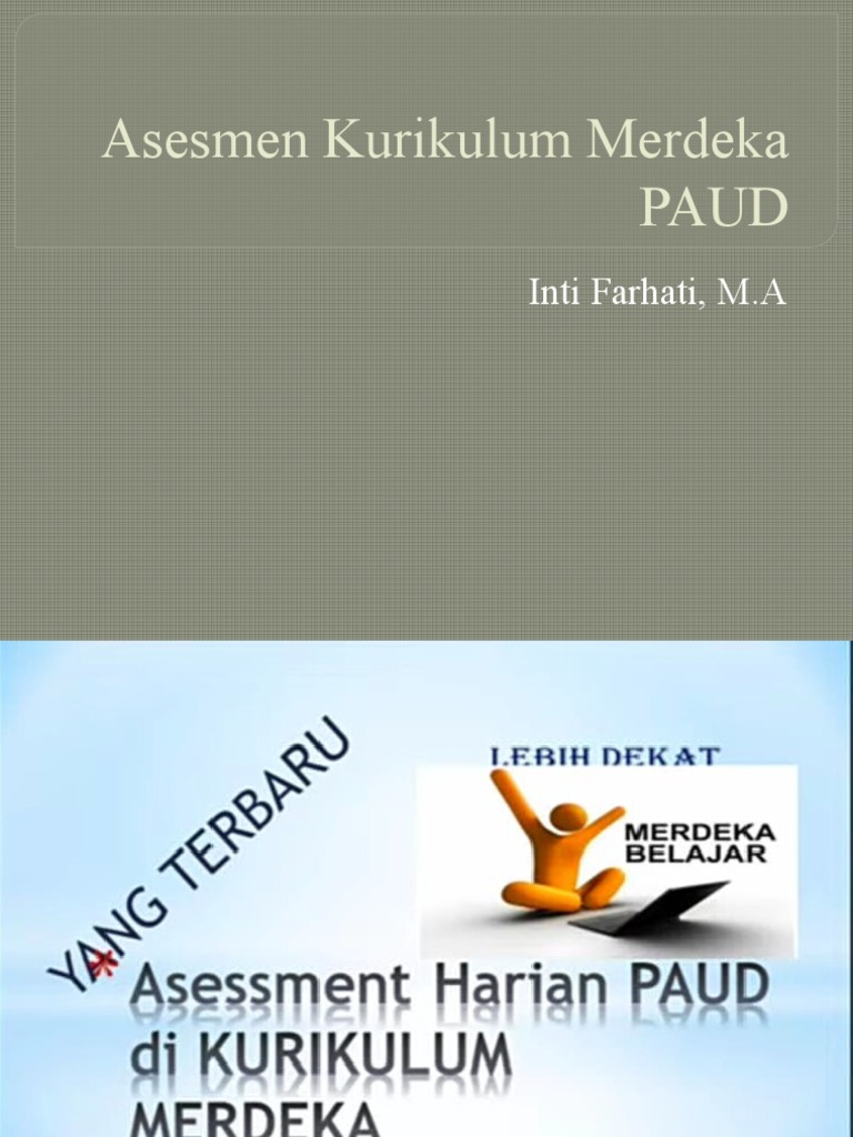 Asesmen Kurikulum Merdeka Paud | PDF | Karier & Perkembangan