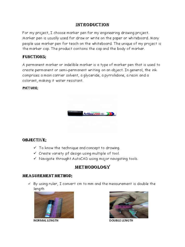 Report Autocad | PDF | Technical Drawing | Drawing