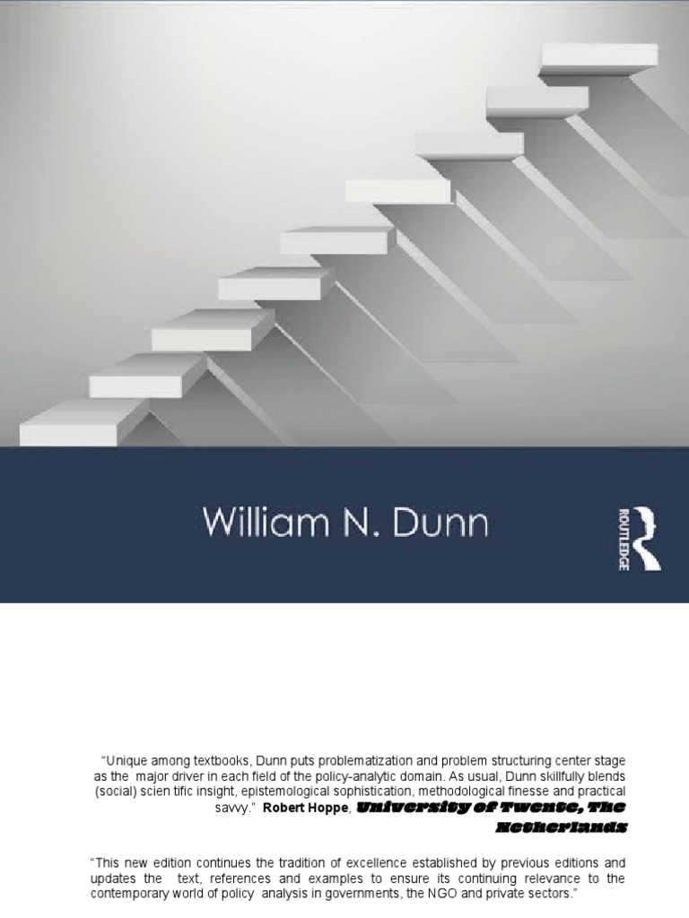 William Dunn Policy Analysis | PDF | Time Series | Policy Analysis