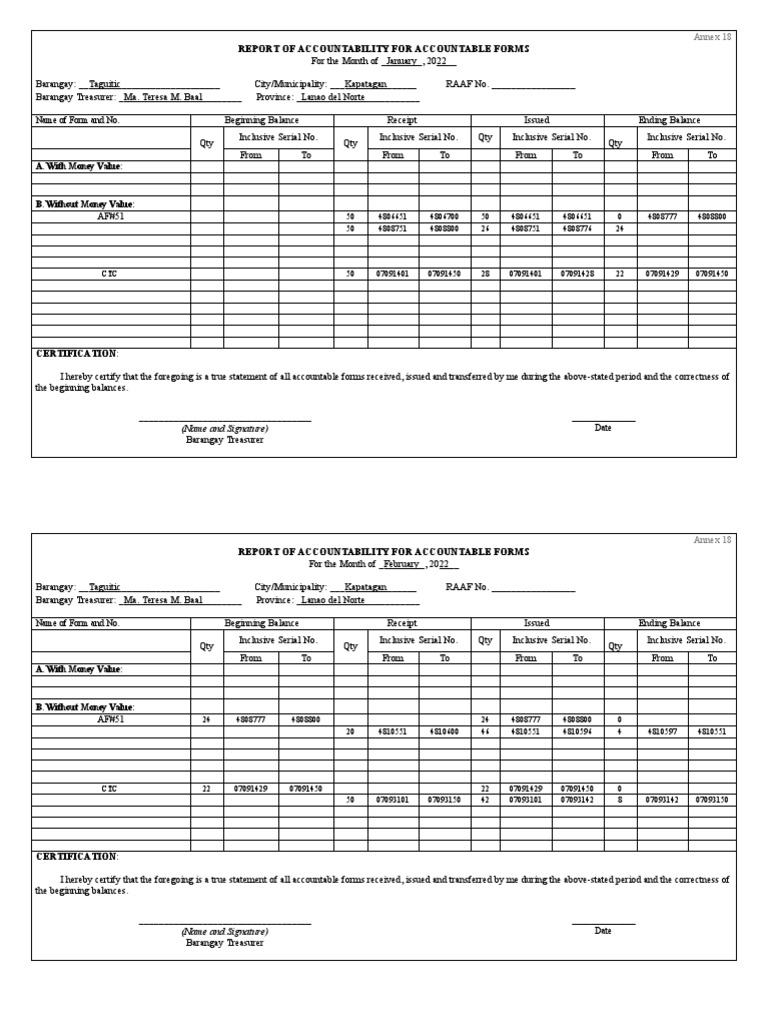 Annex 18 | PDF | Money | Financial Services