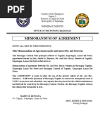 Barangay Tanod Monthly Accomplishment Report | PDF