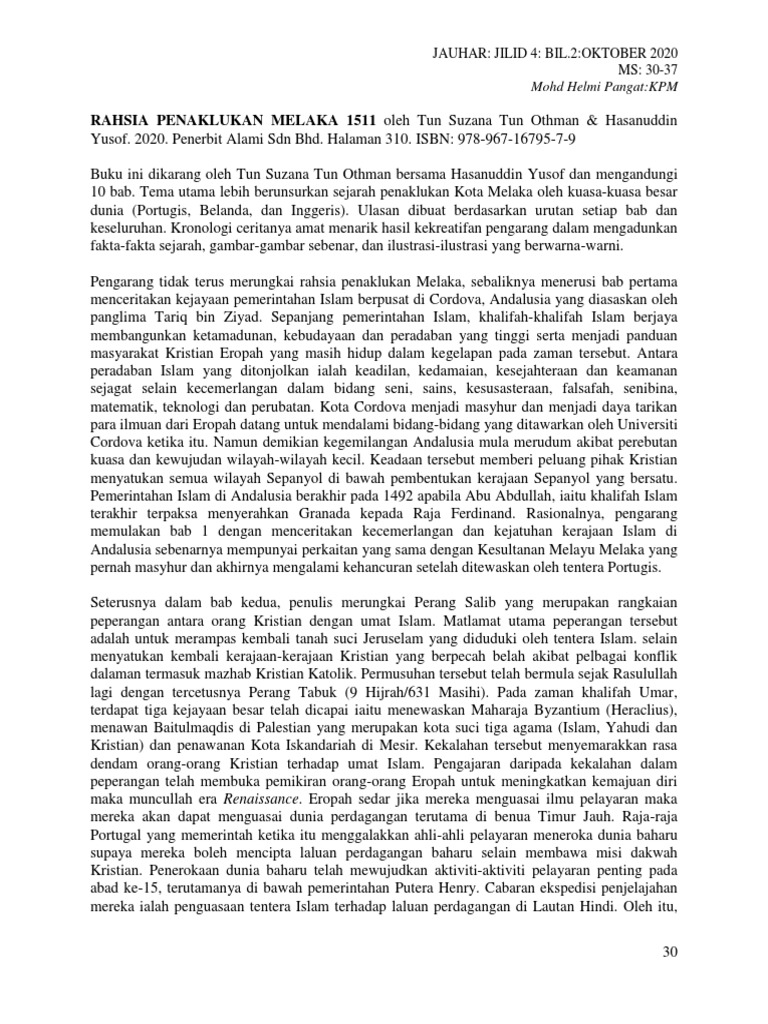 Jauhar 6-DR Mohd Helmi Pangat-Kpm | PDF