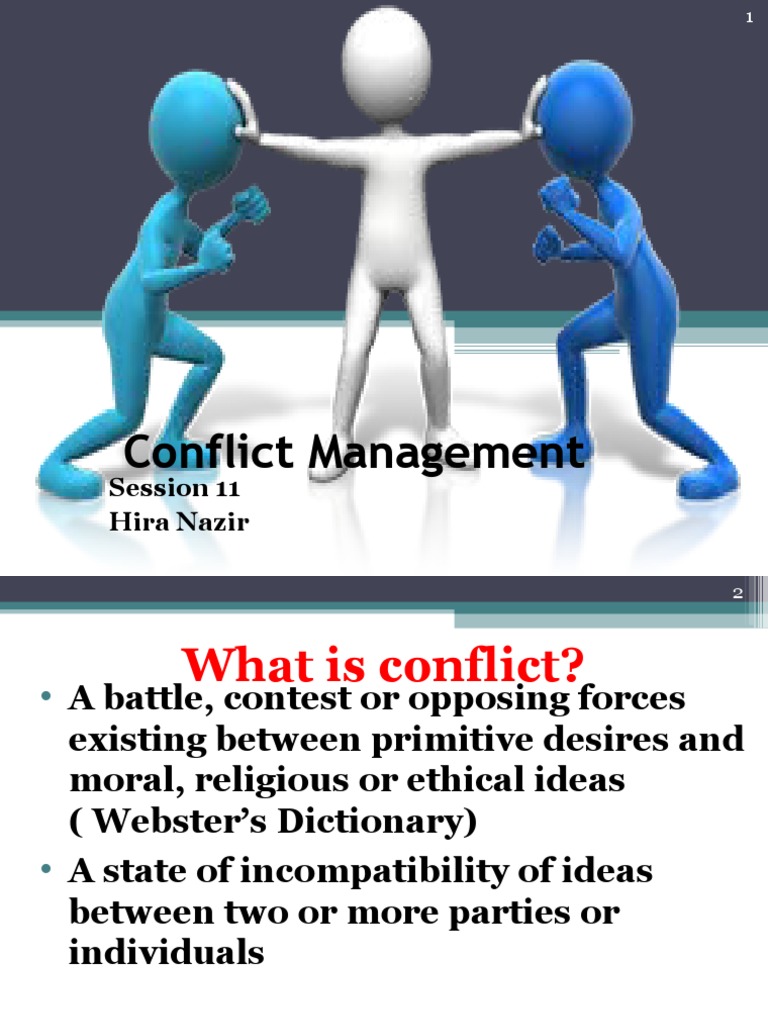 Conflict Management | PDF