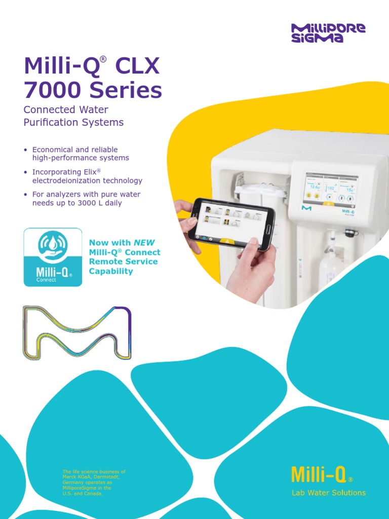 Milli-Q CLX 7000 Brochure - MSIG | PDF
