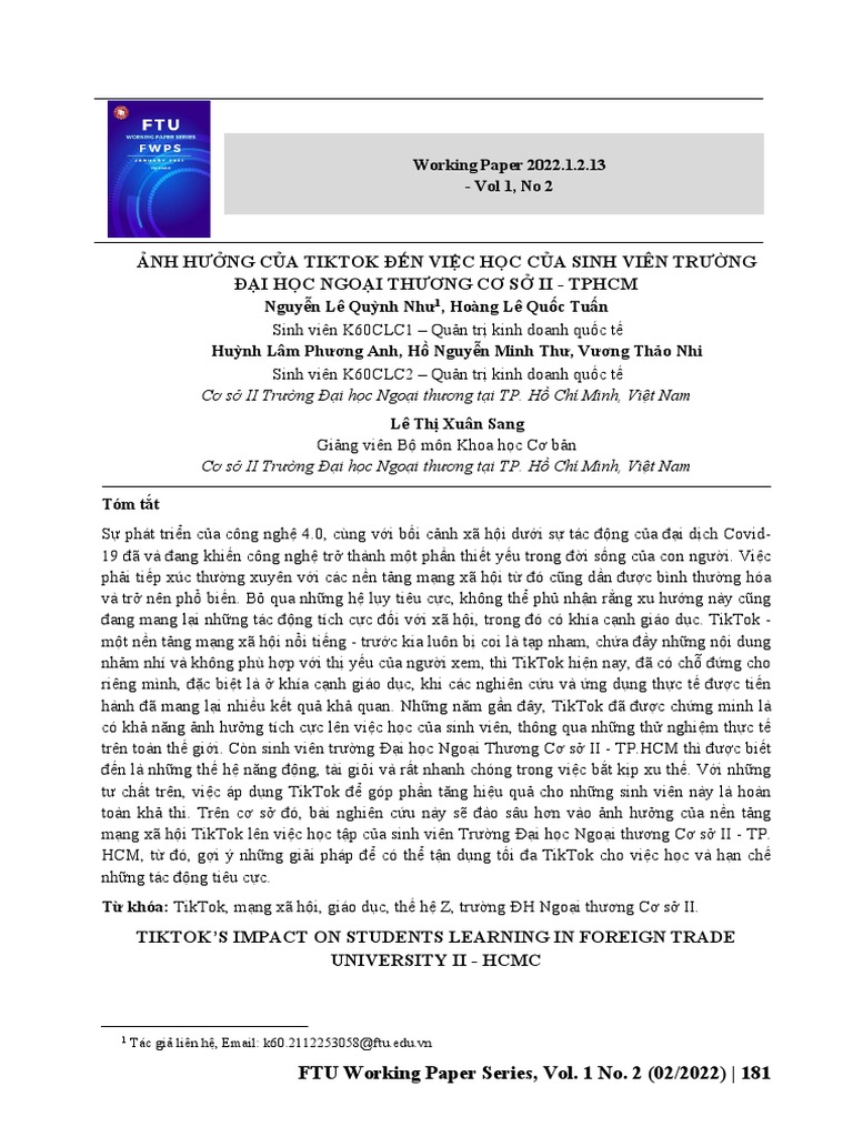 FWPS Vol 1 No 2 Paper 13 | PDF