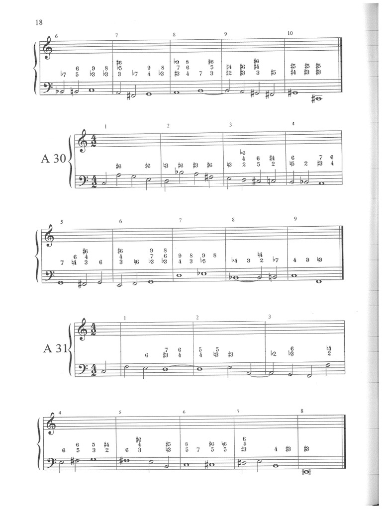 Mozart - Generalbass-Übungen | PDF