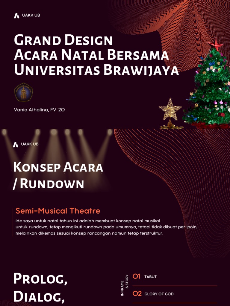 Grand Design Acara Natal | PDF