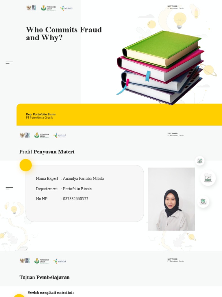 20122021103308-PPT Materi Who Commits Fraud and Why | PDF