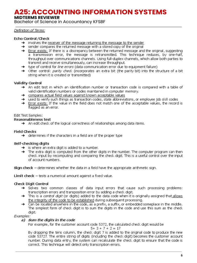 Accounting Information System | PDF | Backup | Electronic Data Interchange