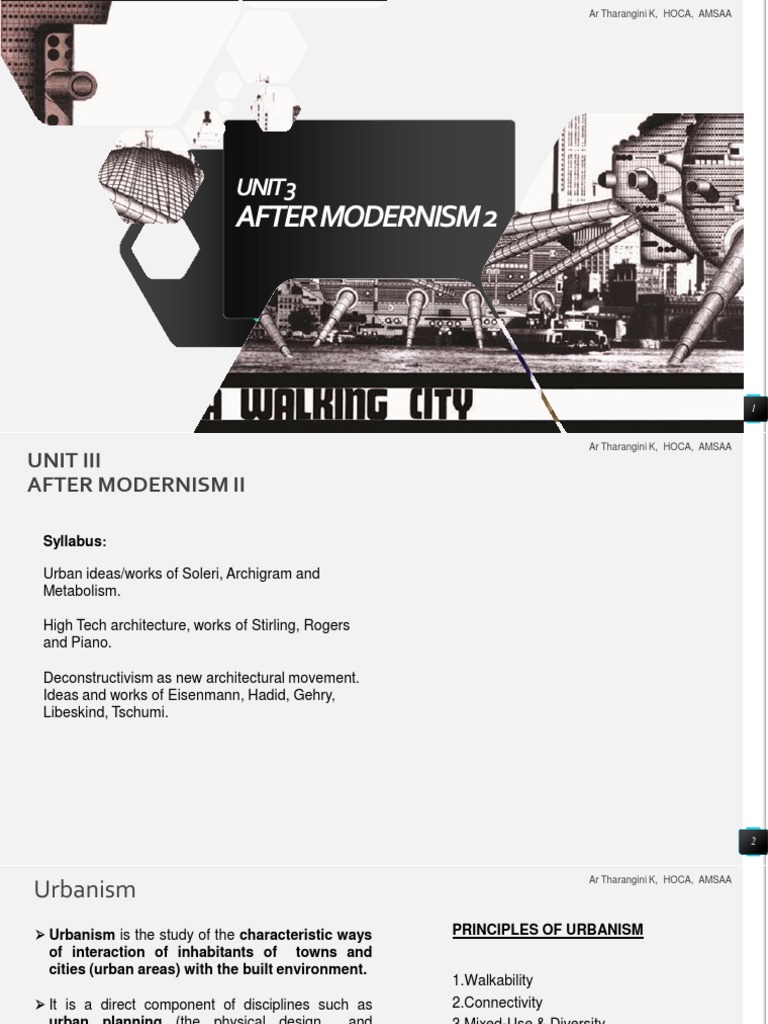 Unit 3 - After Modernism Ii | Download Free PDF | Design | Economic Sectors