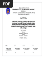 DPWH Standard Plan For Hanging Bridge, Field Office, Street Light | PDF ...