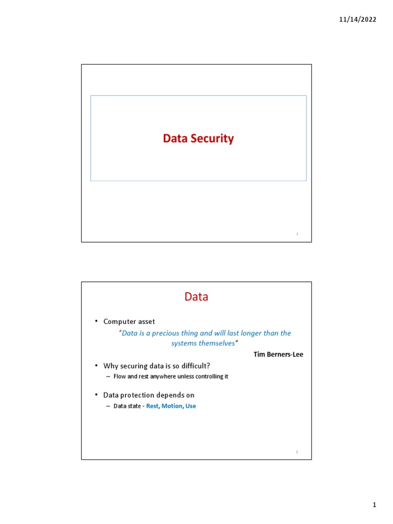 Data Security Pdf Transport Layer Security Computer Network