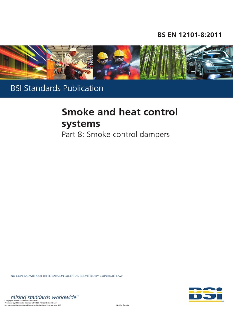 Smoke and Heat Control Systems: BSI Standards Publication | PDF | Duct ...