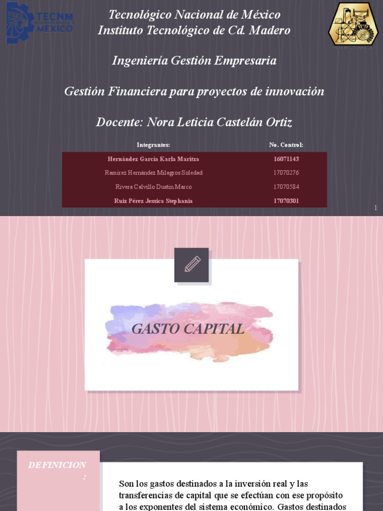 Gasto Capital | PDF | Capital (economía) | Inversiones Gasto Capital | PDF | Capital (economía) | Inversiones