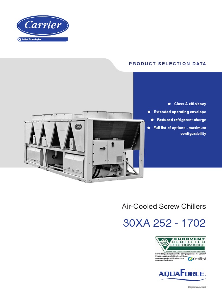 30XA Catalog-2 | PDF | Corrosion | Heat Exchanger