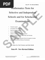 Enhanced Learning in Maths and Science (ELMS) - Entrance Test ...